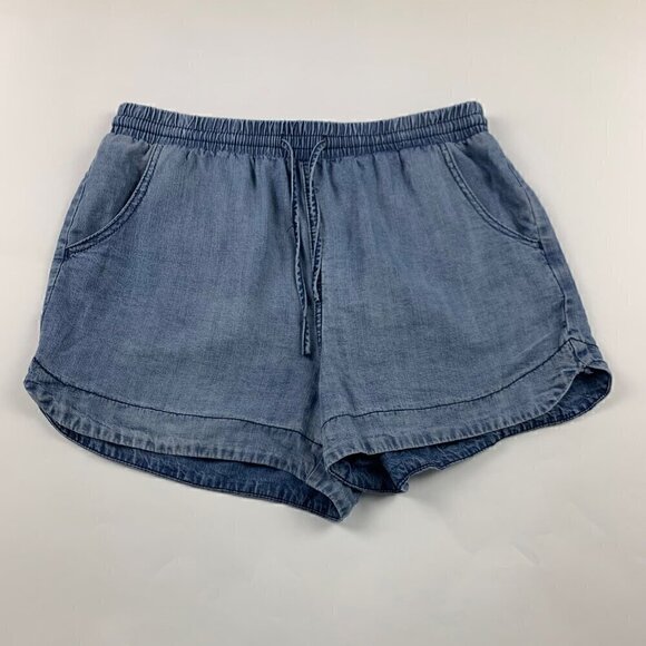 Universal Thread | Shorts | Universal Thread Blue Denim Chambray Pull ...